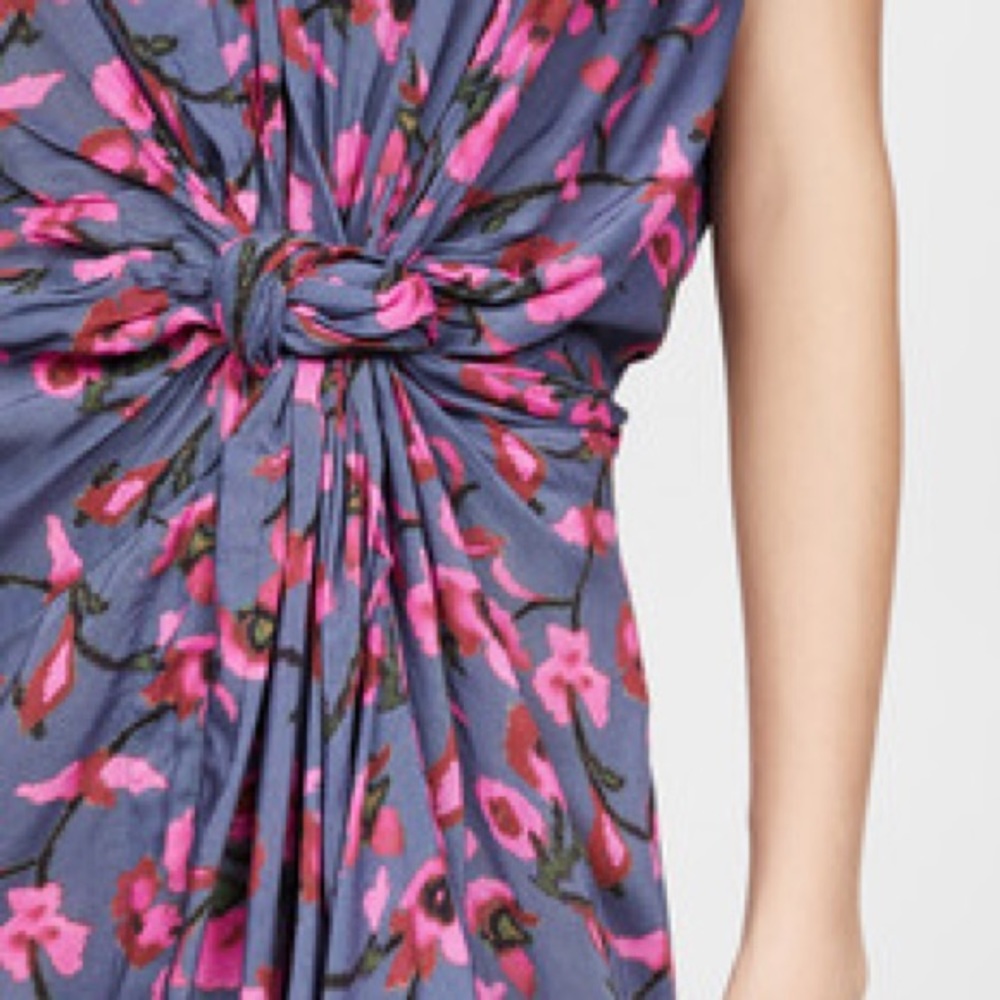 Vix By Paula Hermanny Fiore Marissa Knotted Dress - Gem